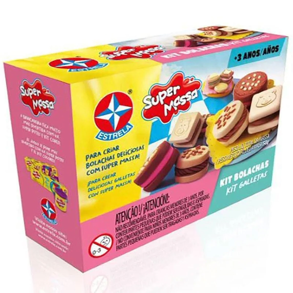 SUPER MASSA KIT BOLACHAS - ESTRELA