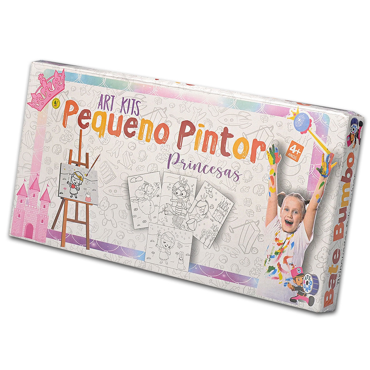 ART KITS DE PINTURA PEQUENO PINTOR PRINCESAS - CONCEITO BÁSICO - ART ...