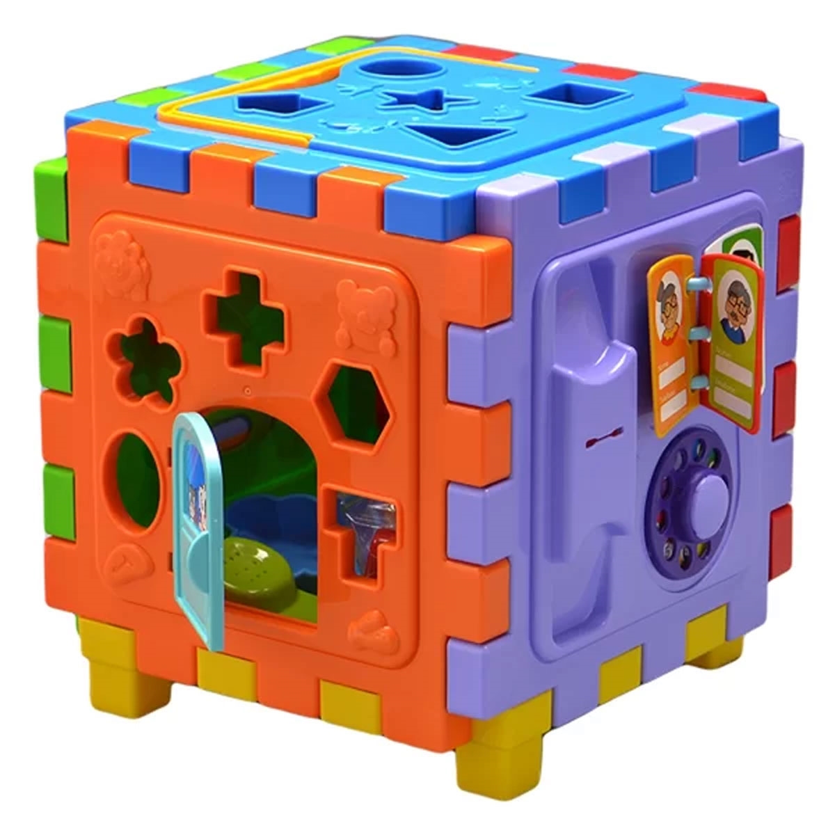 Casa da Educação - Cubo Didático Grande - Merco Toys - 416