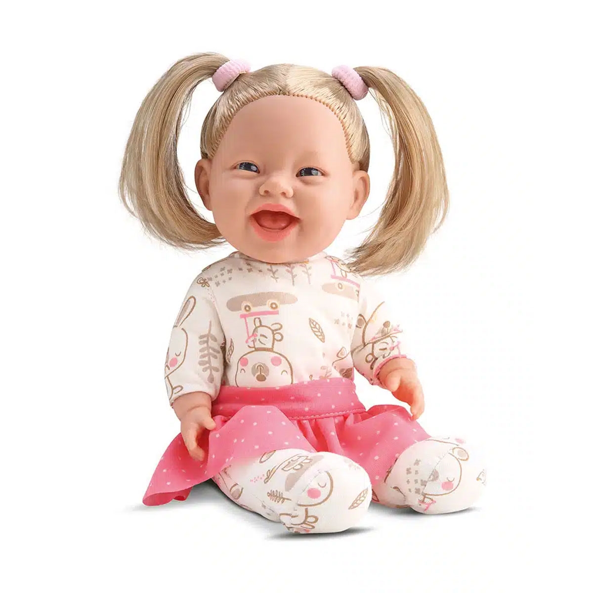 Casa da Educação - Boneca Baby Babilina Soft Com Cabelo - Bambola - 798