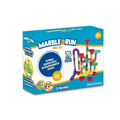 Marble Run Race Set 76 Peças - Multikds - 1797 - Casa da Educação
