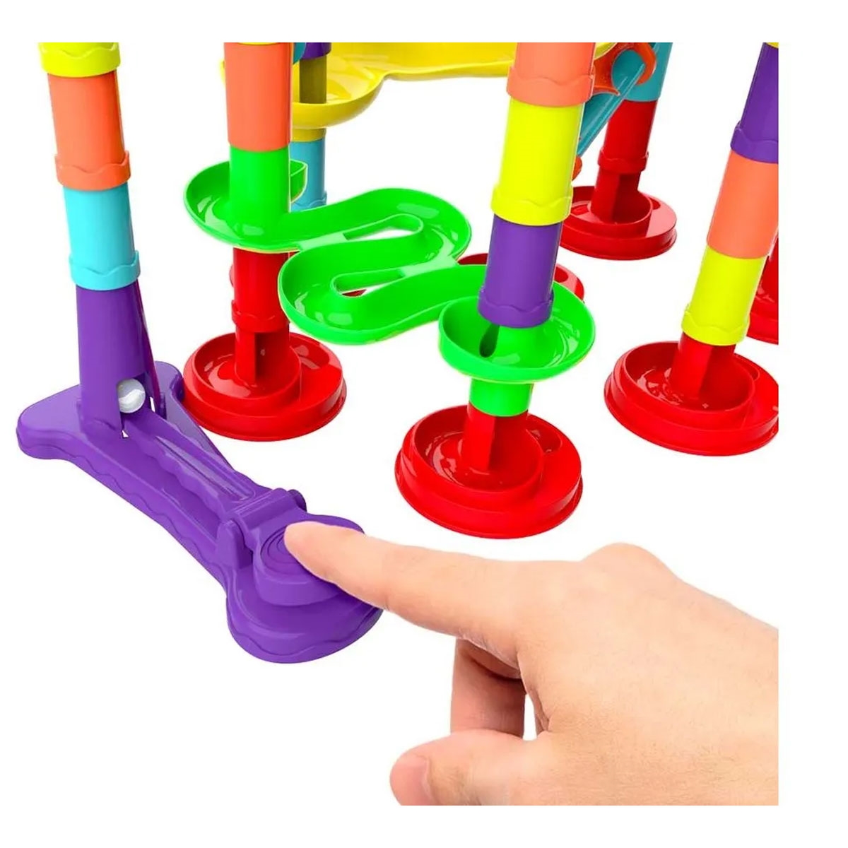 Marble Run Race Set 76 Peças - Multikds - 1797 - Casa da Educação