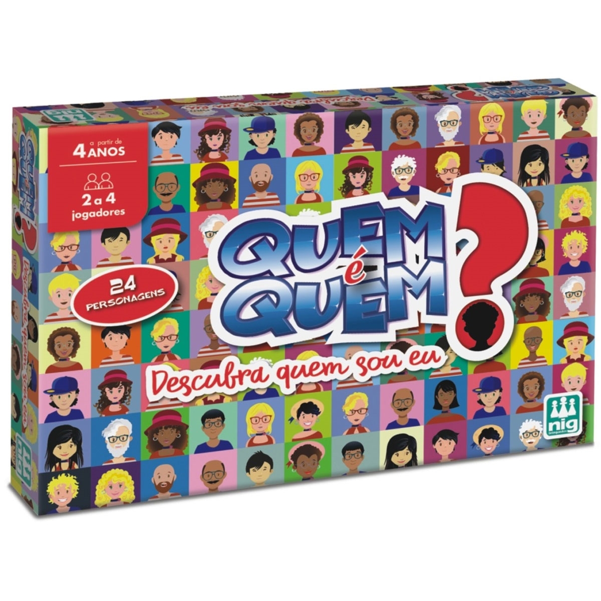 Casa da Educação - Jogo Quem É Quem? - Nig - 1184