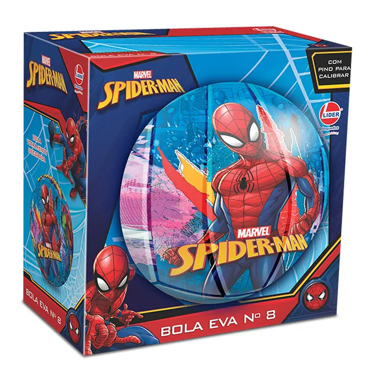 Casa da Educação - Bola De Eva Spider Man - Lider - 377