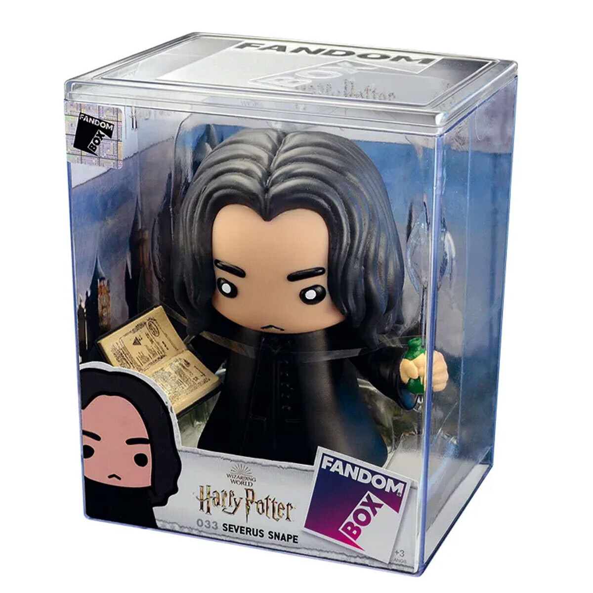Casa da Educação - Fandom Box Harry Potter: Severus Snape - Lider - 3461