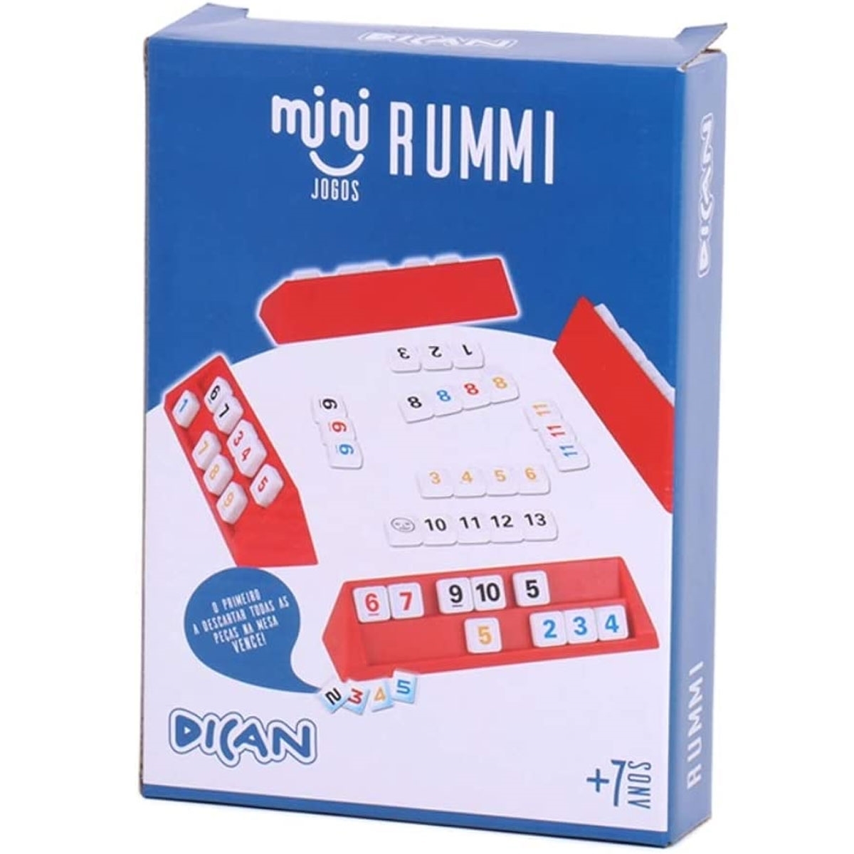 Jogo Mini Rummi - Dican