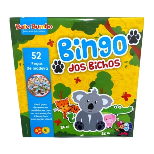 Jogo Bingo Dos Bichos - Conceito Básico