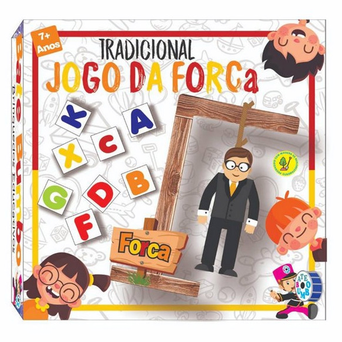 Jogo da Forca Tradicional - Conceito Básico