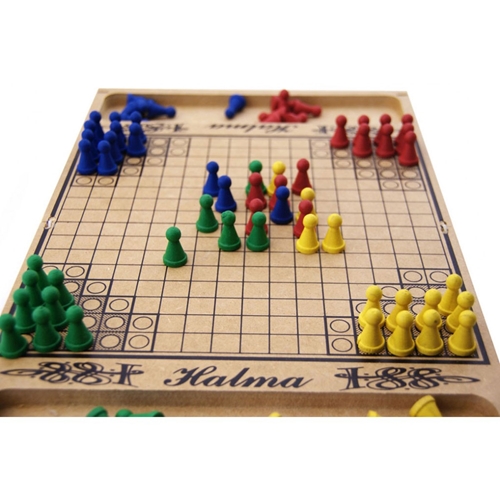 Jogo Halma em Madeira - Mitra